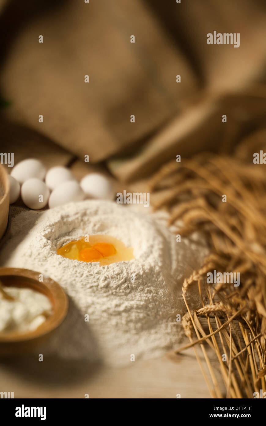 Flour volcano hi-res stock photography and images - Alamy