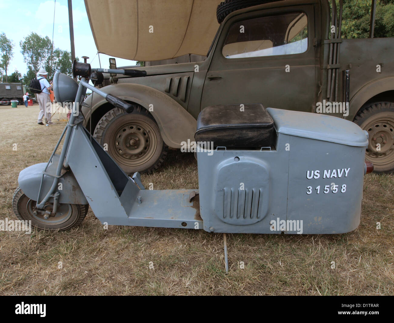The Cushman model 32 is a military vehicle displayed at the War and ...