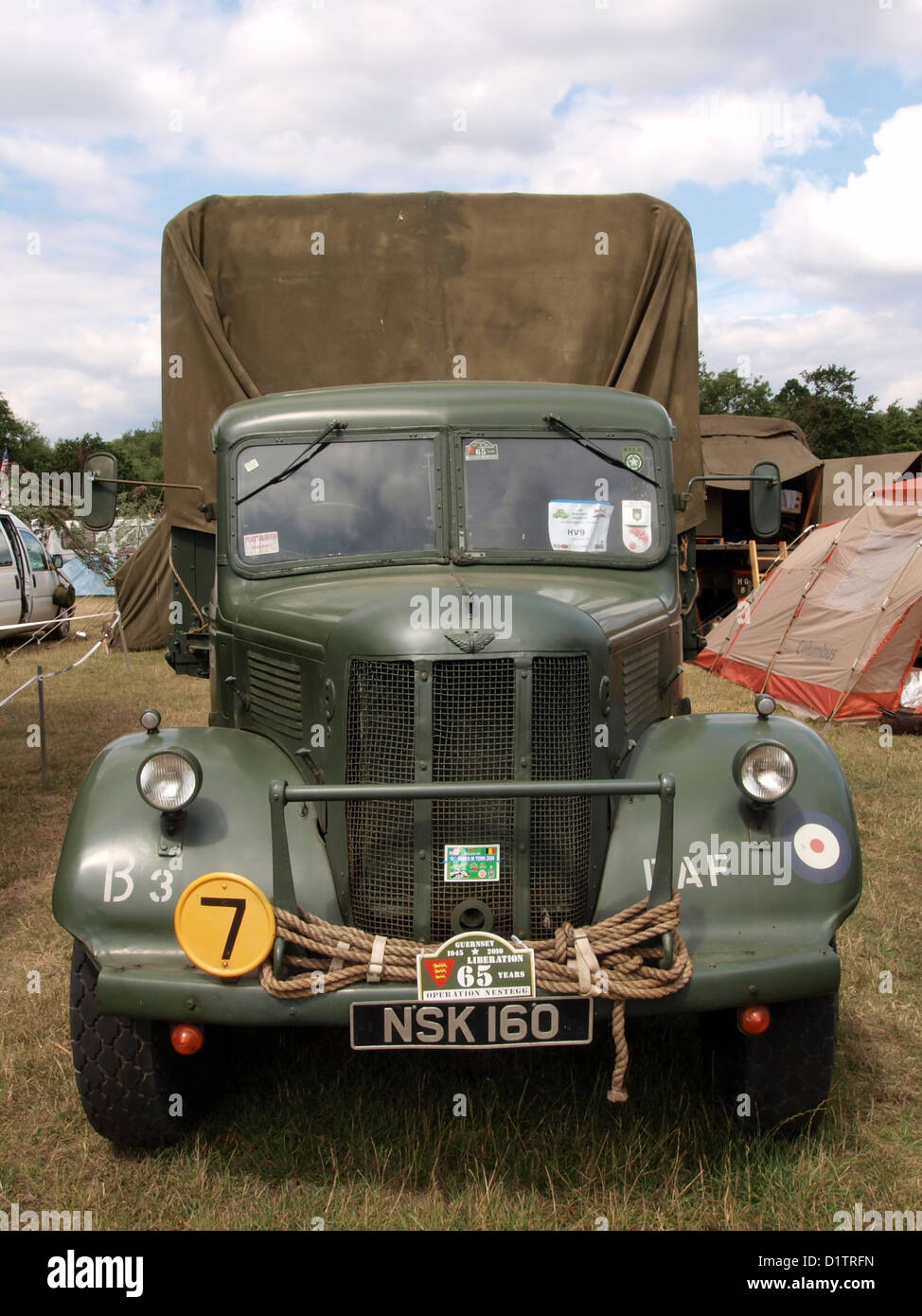 Raf truck hi-res stock photography and images - Alamy