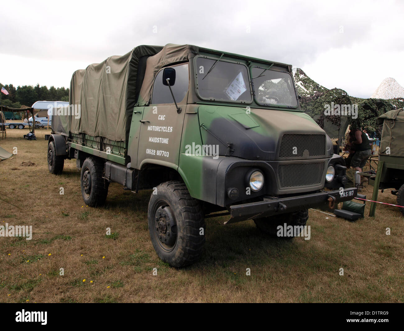 The Simca Marmon SUMB, featured at the War and Peace Show, is a military vehicle equipped for ...