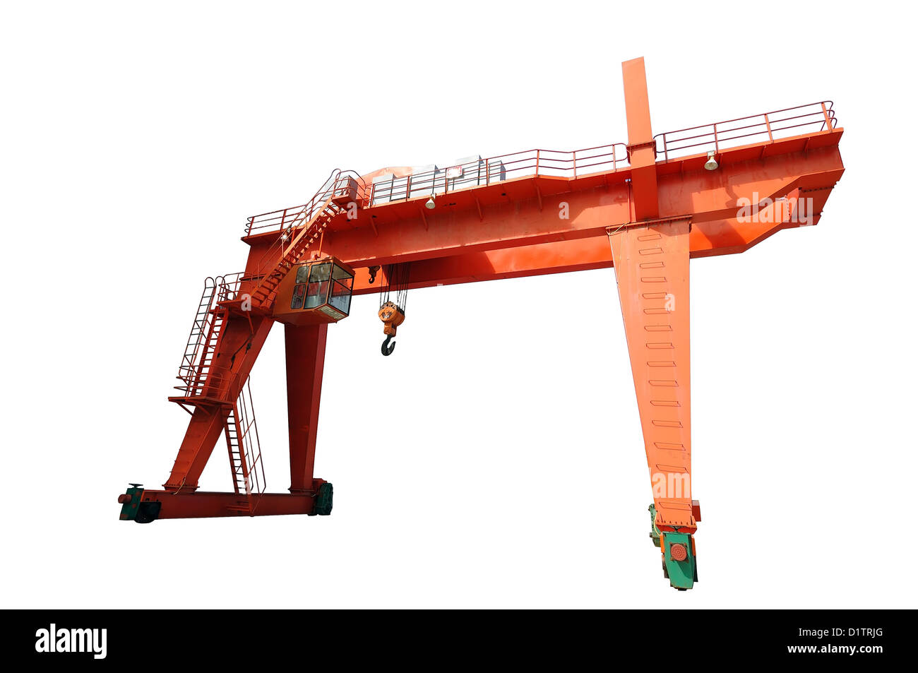 Industry tower cranes Cut Out Stock Images & Pictures - Alamy