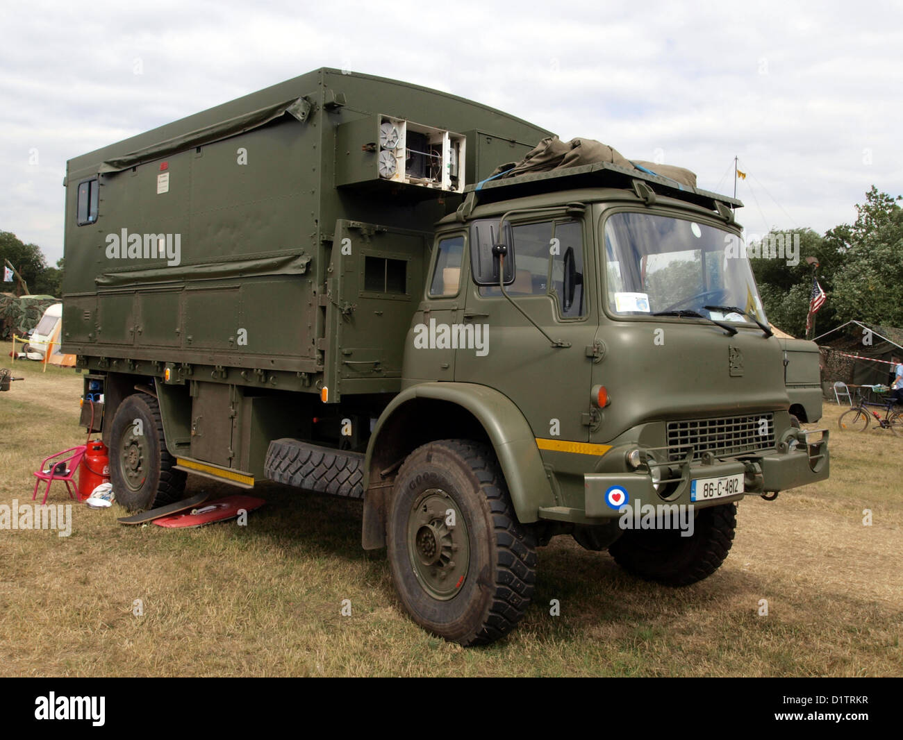 The Bedford MJ series truck is a military transport vehicle used during ...
