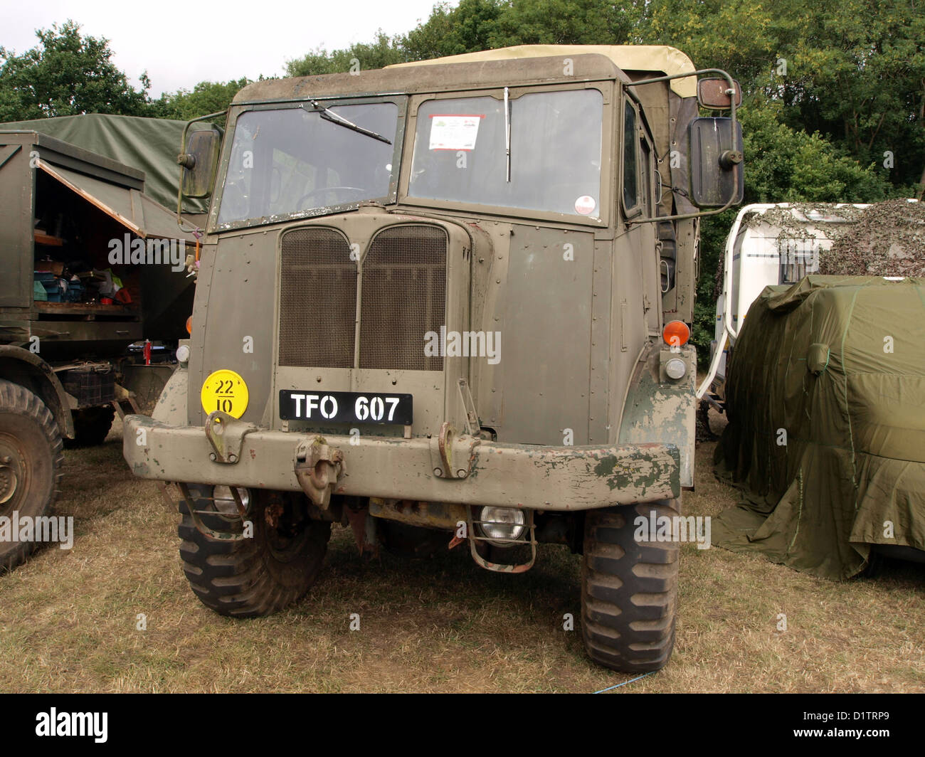 The AEC Militant is a military truck displayed at the War and Peace ...