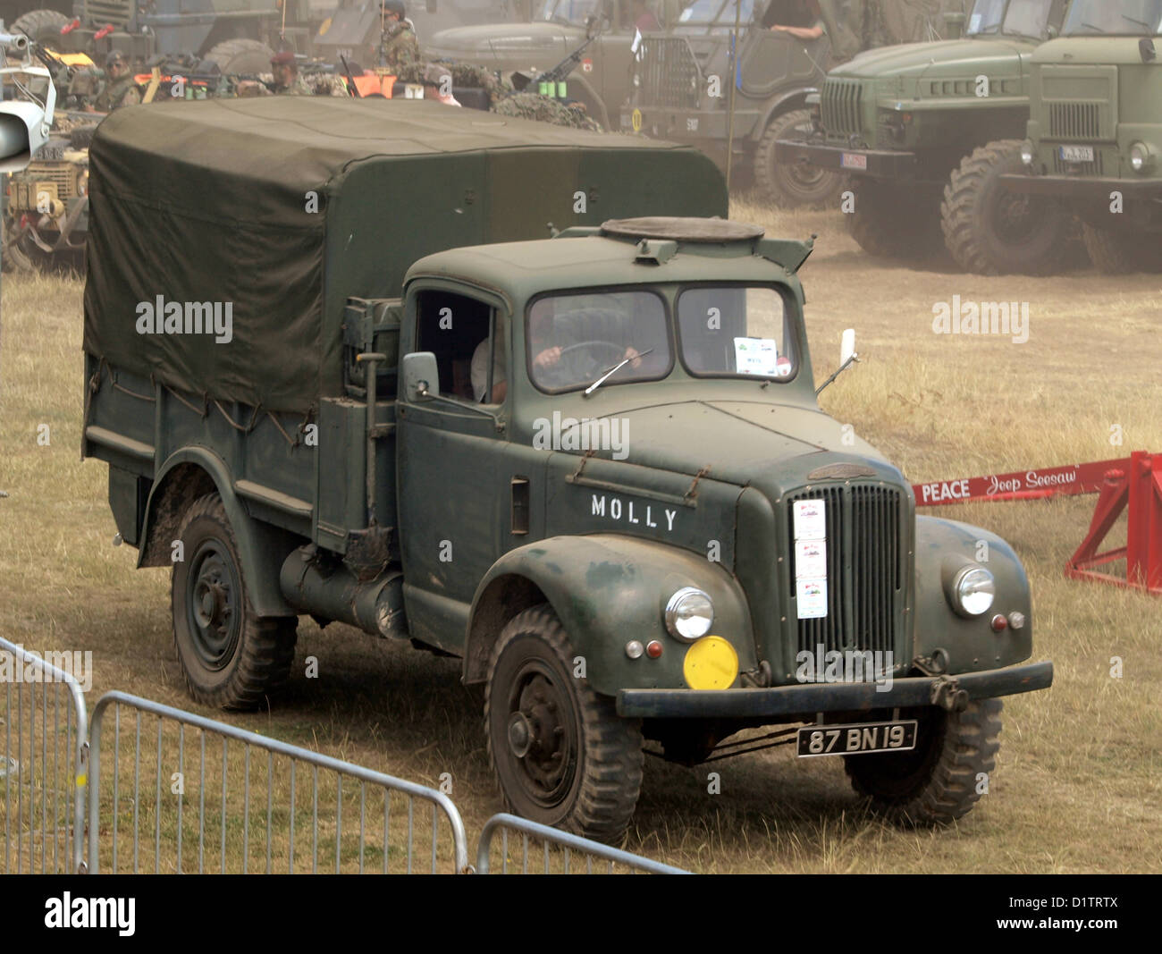 The Morris Commercial MRA1 GS Cargo (1952) is a British military ...