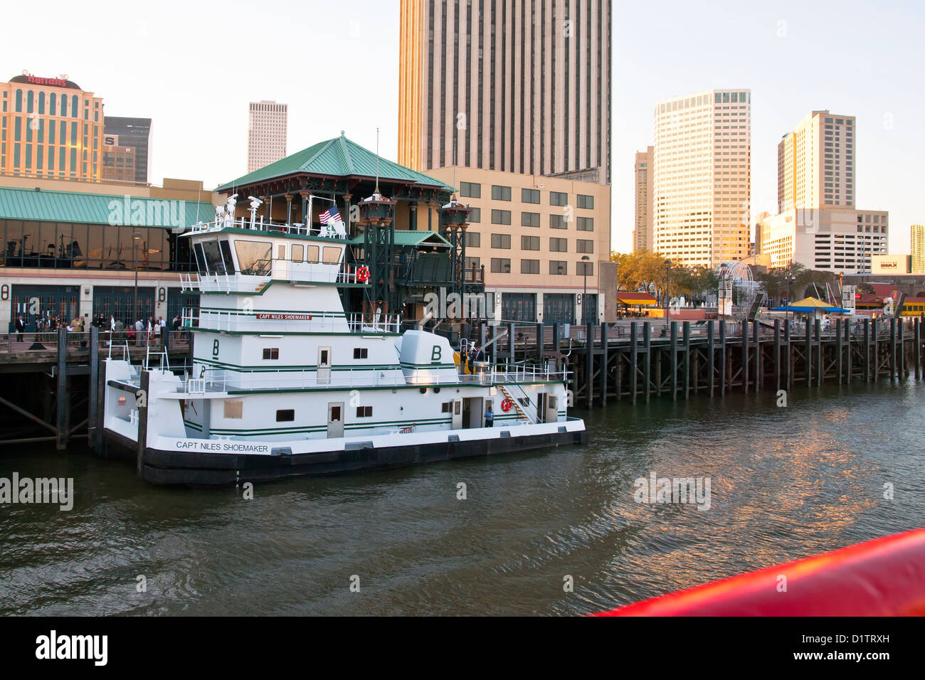 Cruise ship and french quarter dock hi-res stock photography and images ...