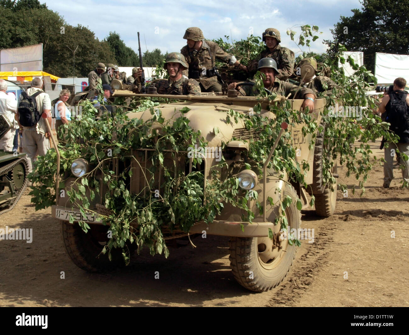 The Steyr 1500A, featured at the War and Peace Show, is a German ...