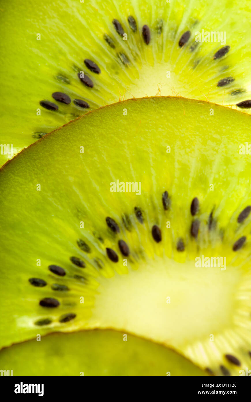 Kiwi fruit slices backlit hi-res stock photography and images - Alamy