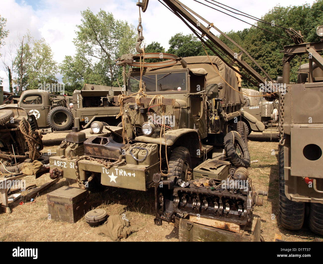 Gmc cckw army truck hi-res stock photography and images - Alamy