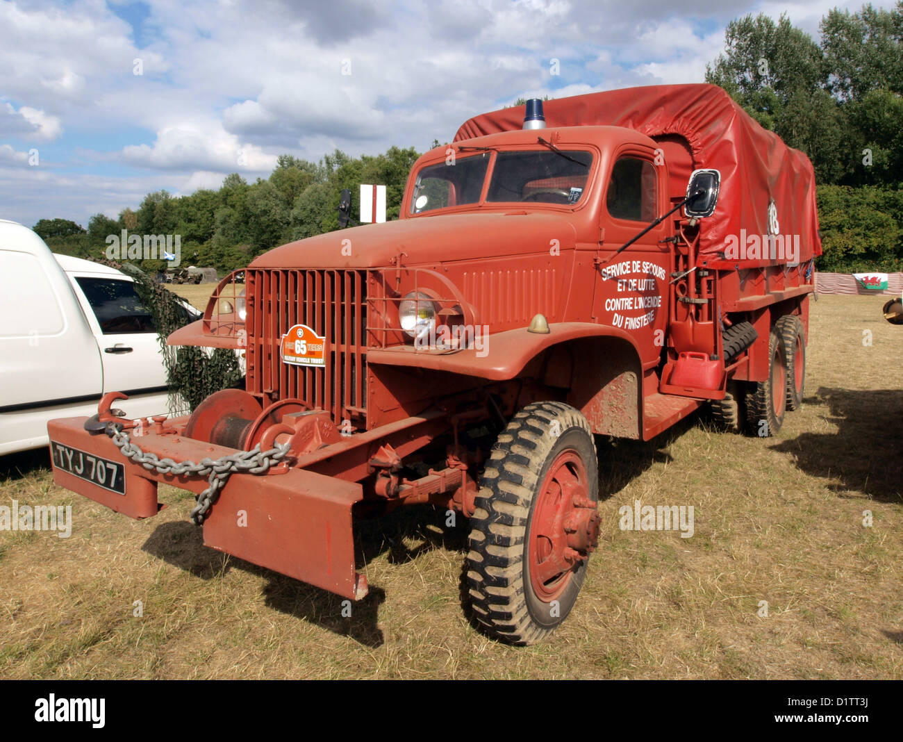 The GMC CCKW 6X6 military vehicle, displayed at the War and Peace Show ...