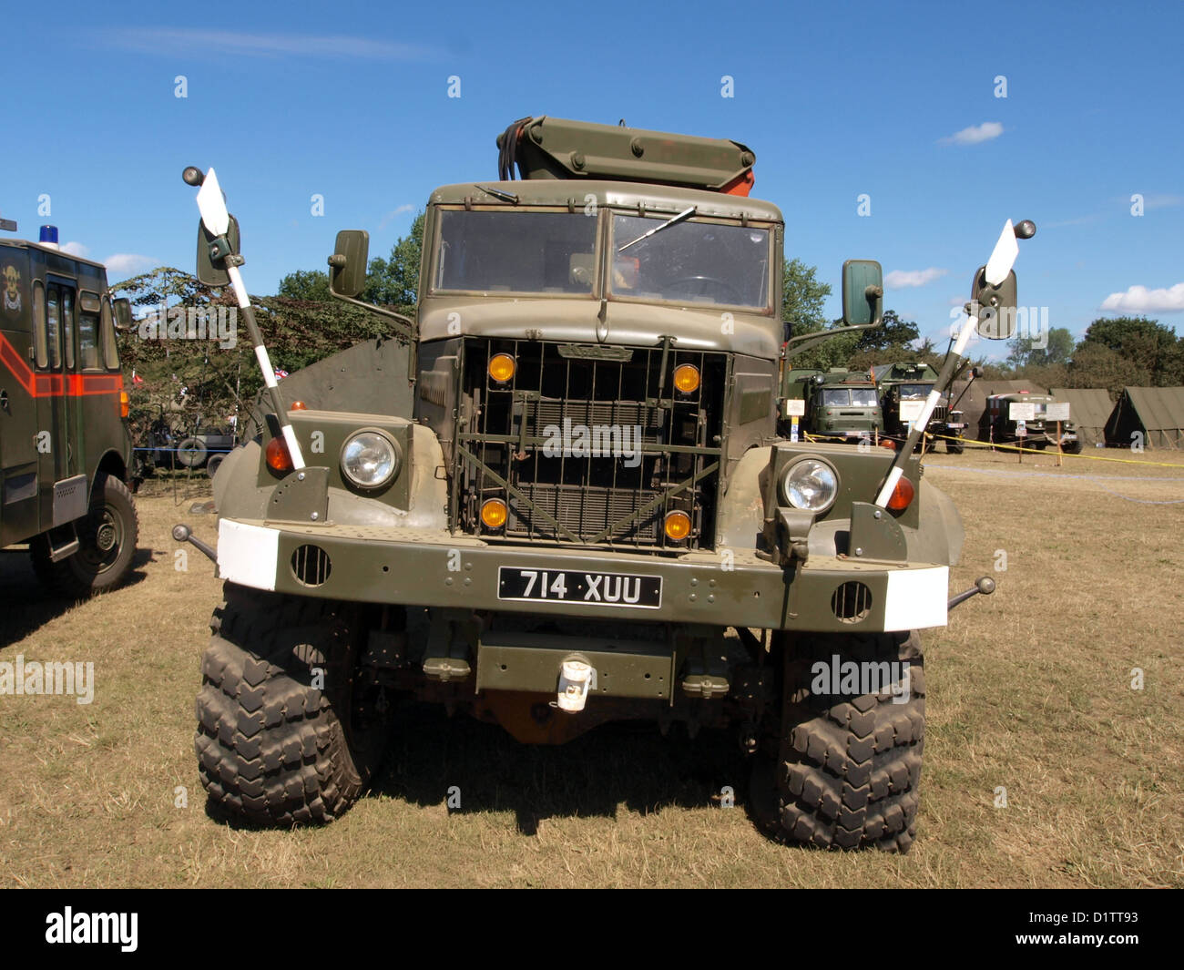 The A255 6x6 military vehicle, showcased at the War and Peace Show, is ...