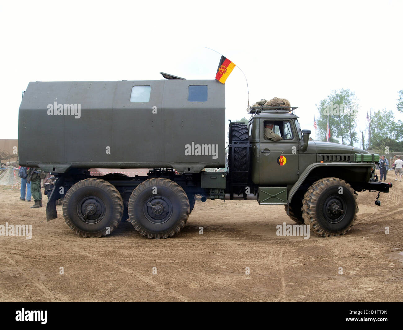 The ZIL-131 MTO AT, displayed at the War and Peace Show, is a Russian ...