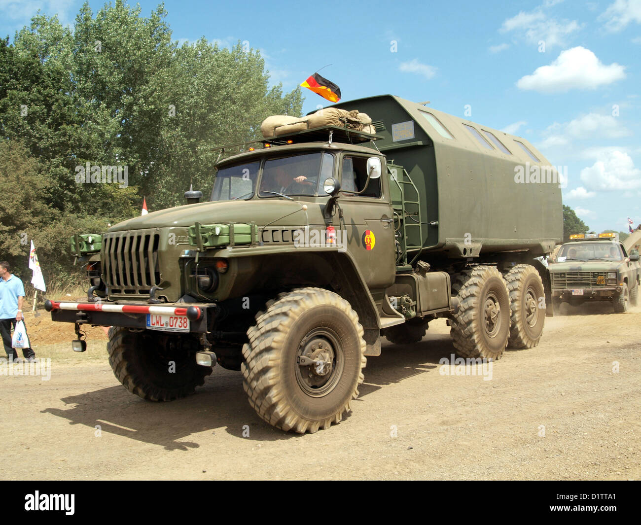 The ZIL-131 MTO AT is a Soviet-era military truck used for transporting ...