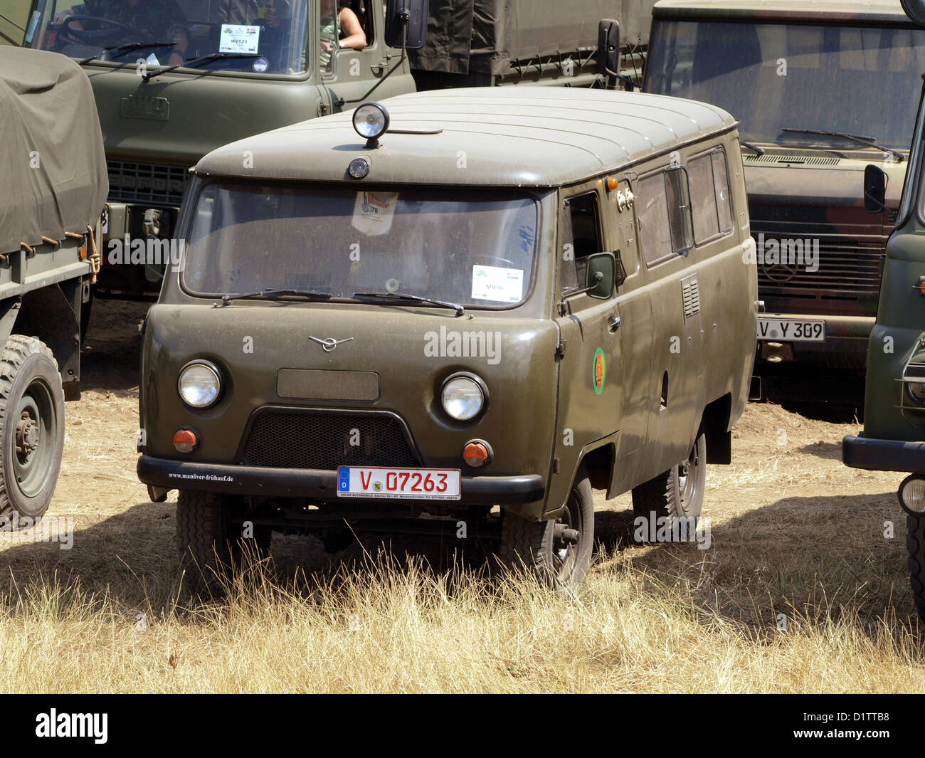 The UAZ-452 Bukhanka is a Soviet-era military vehicle, used for ...