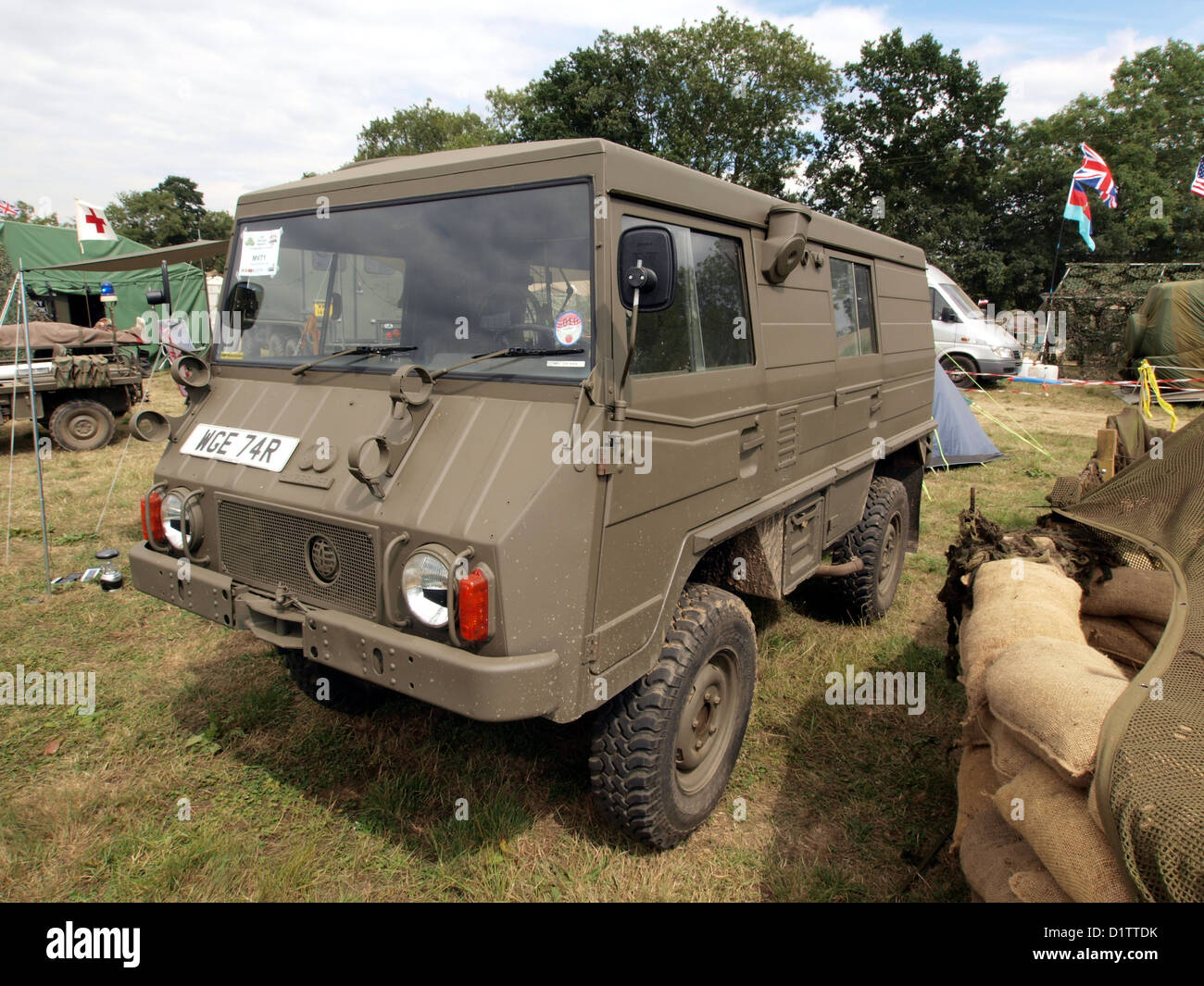 The Steyr Pinzgauer 4x4 is a versatile military vehicle known for its ...