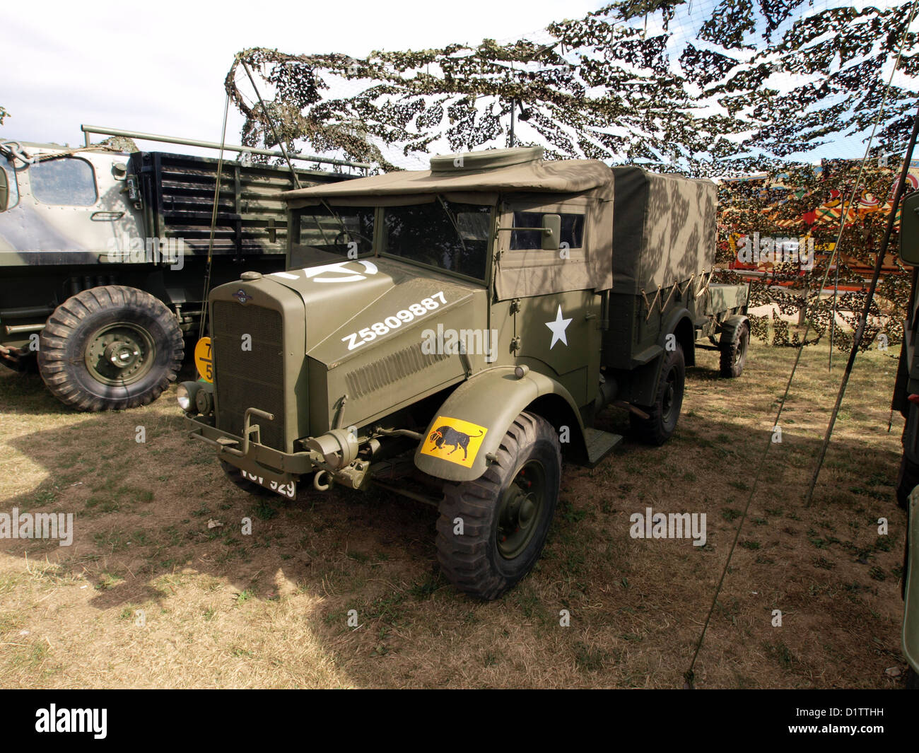 War and Peace Show....Morris Commercial C8 4x4 GS 15cwt Stock Photo - Alamy
