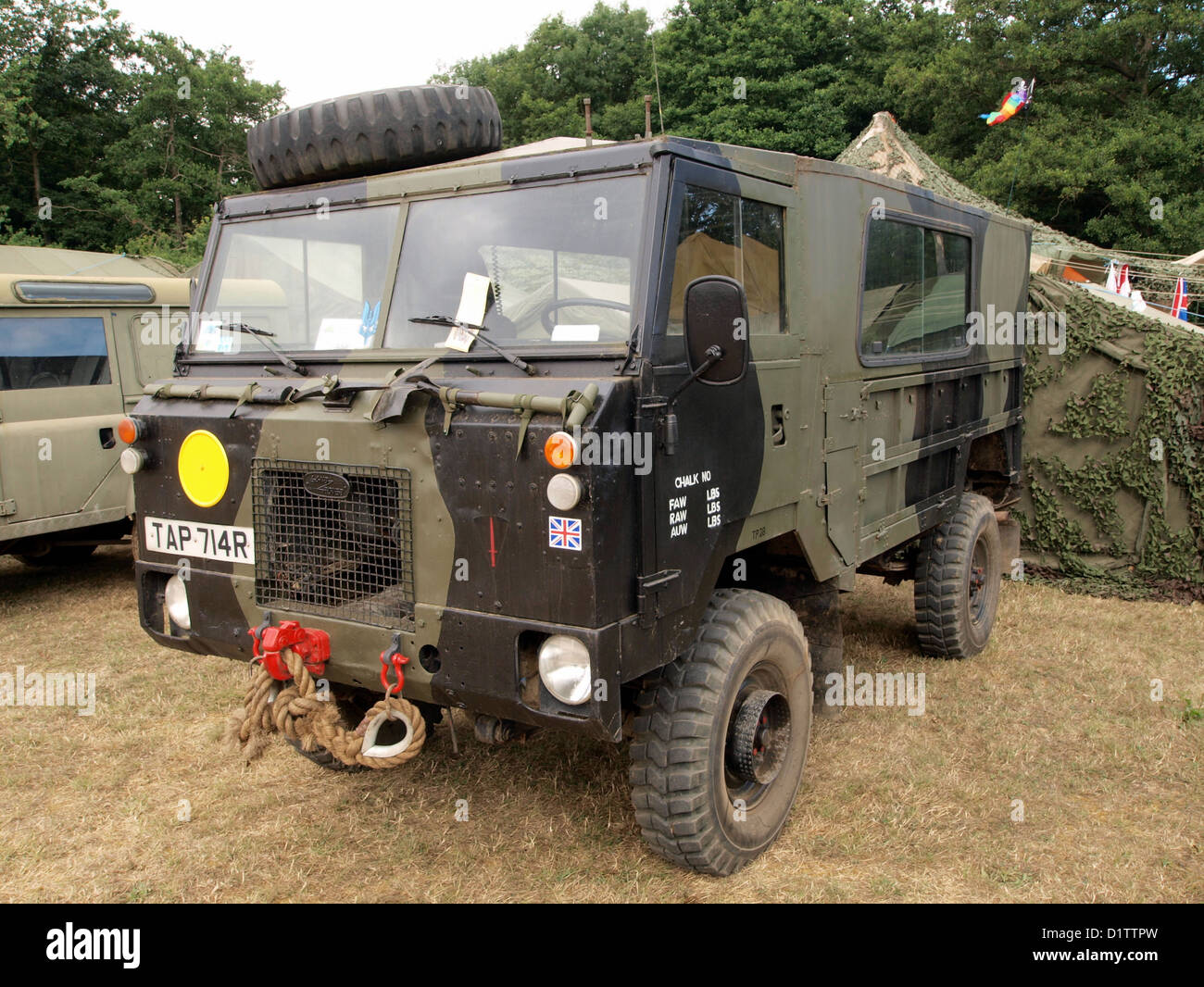 The Land Rover 101 Forward Control, featured at the War and Peace Show ...