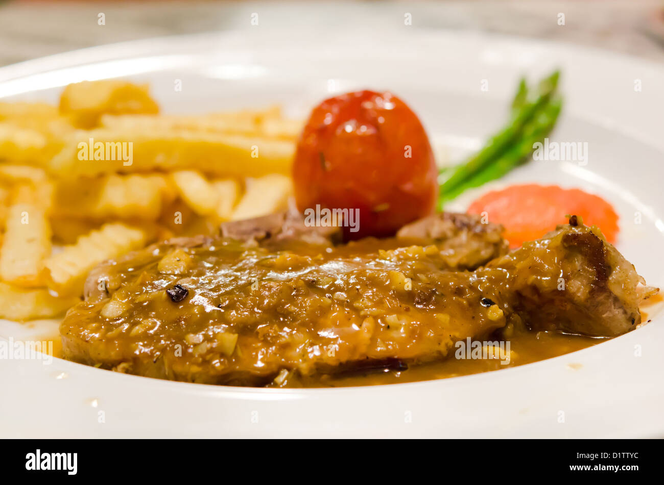 French beef dish hi-res stock photography and images - Alamy