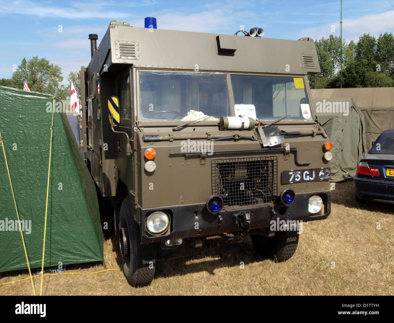 The Land Rover 101 Forward Control, exhibited at the War and Peace Show ...