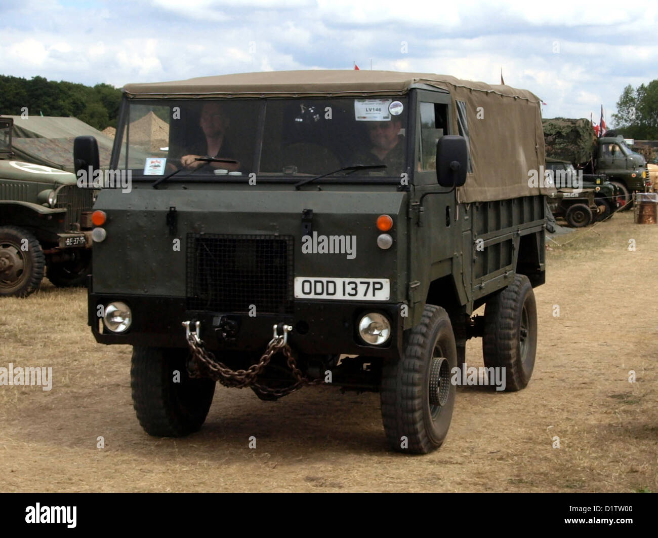 The Land Rover 101 Forward Control, featured at the War and Peace Show ...