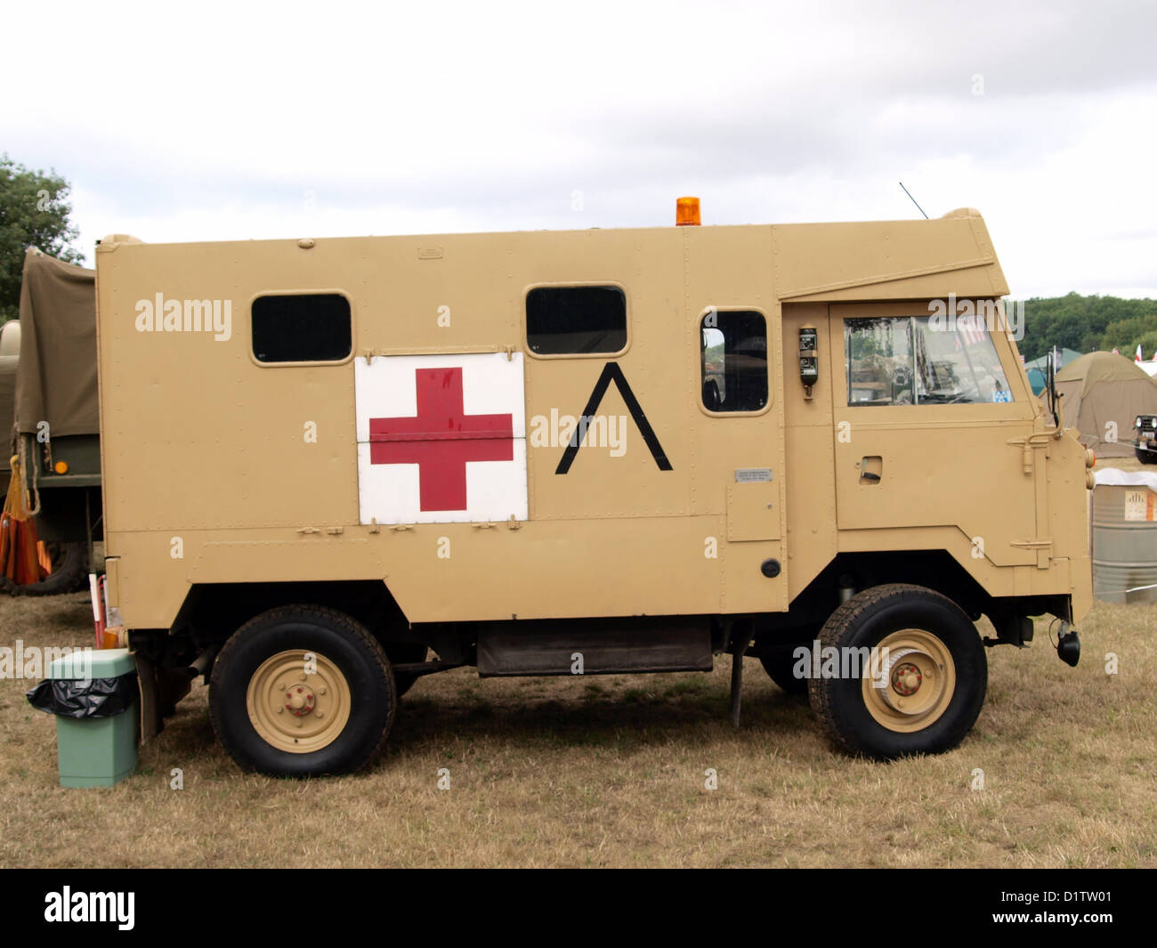 The Land Rover 101 Forward Control Ambulance, showcased at the War and ...