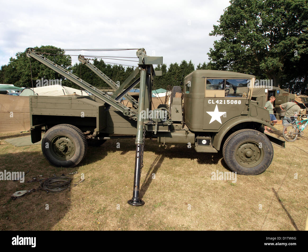 The Ford CMP Wrecker is a military vehicle displayed at the War and ...