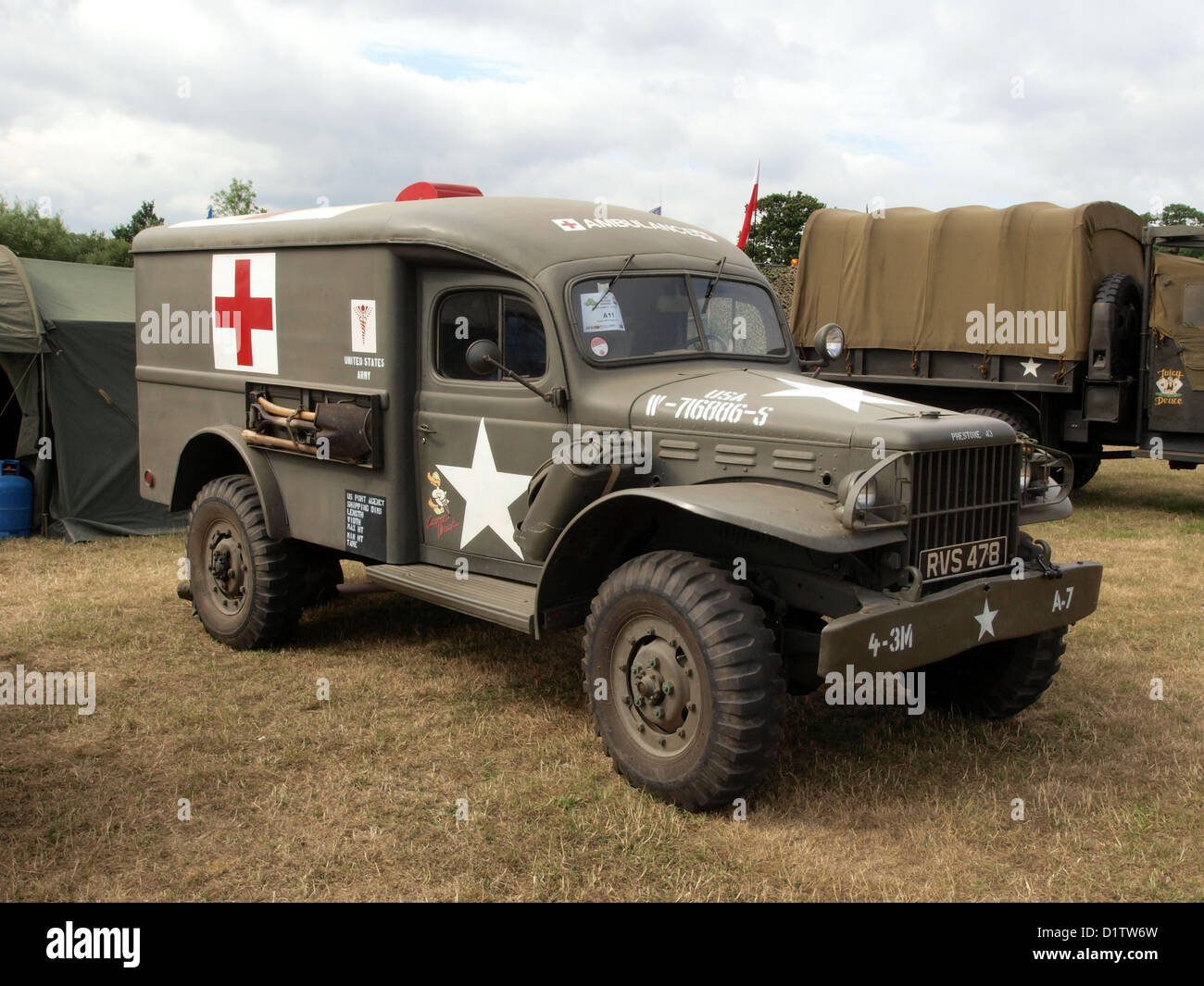 The Dodge WC-54 military ambulance, featured at the War and Peace Show ...