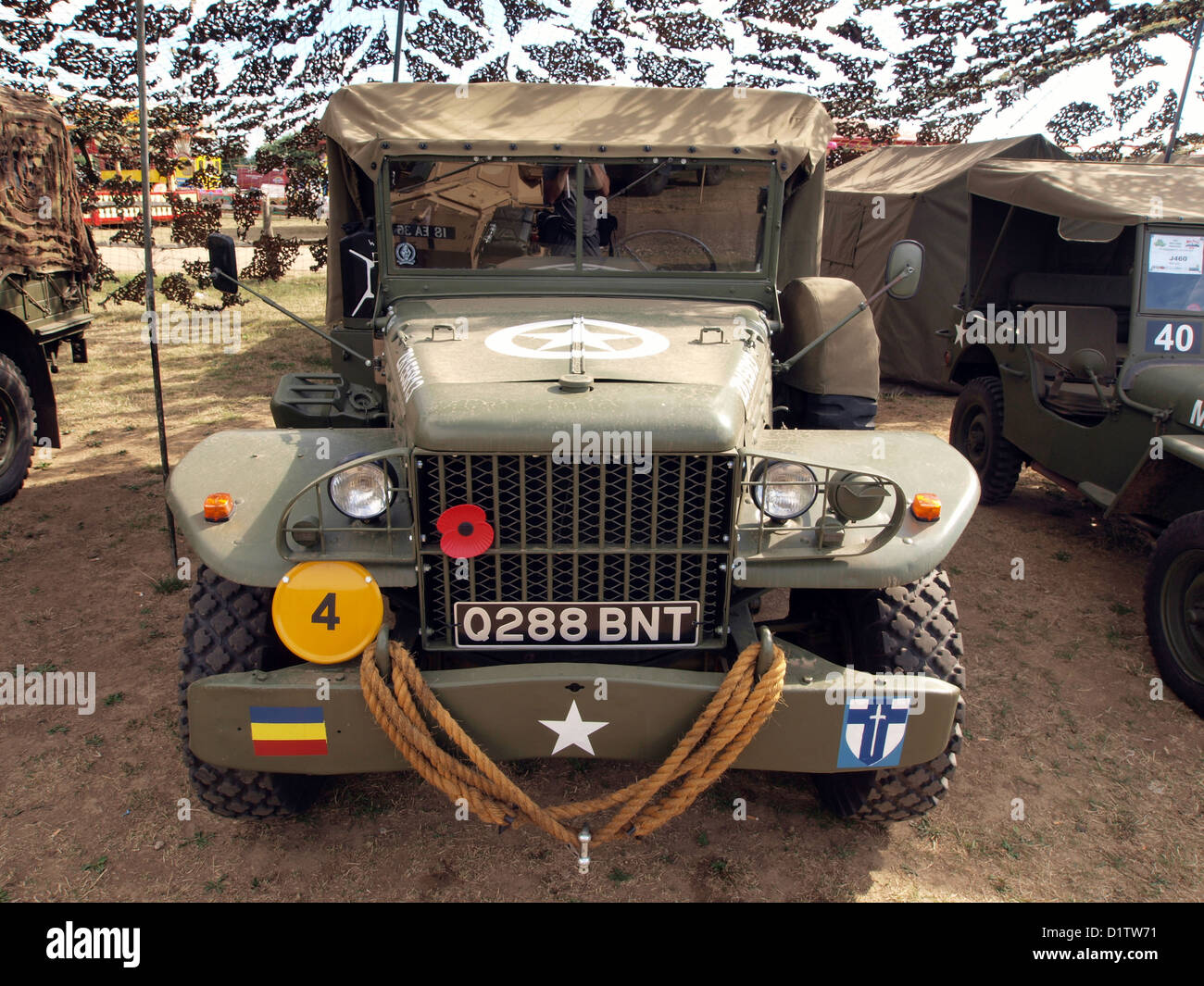 The Dodge WC-52 is a 3/4-ton 4x4 military truck used during World War ...