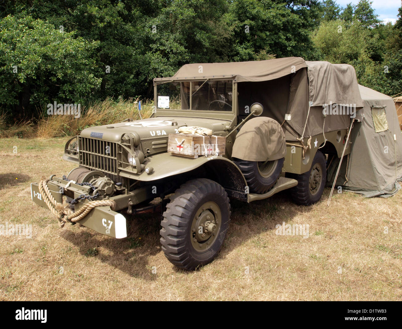 The Dodge WC-52 is a military transport vehicle used by the United ...