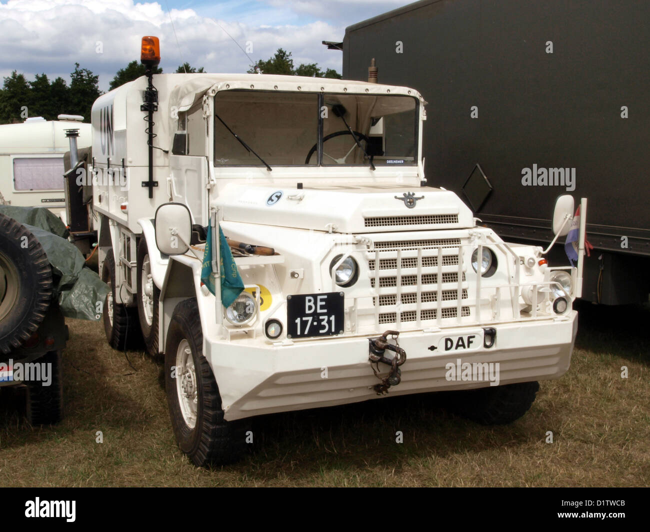 The DAF YA 126 is a military vehicle displayed at the War and Peace ...