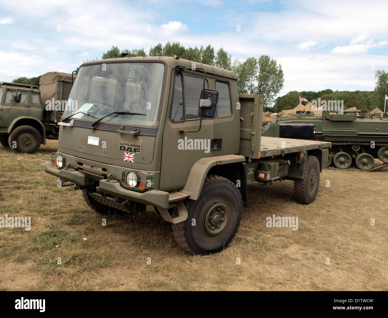 The DAF Leyland 4x4 Cargo truck is a military vehicle used during ...