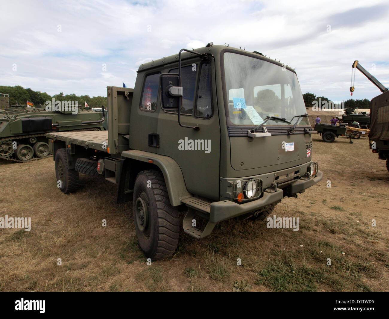 The DAF Leyland 4x4 Cargo truck featured in the War and Peace Show is a ...