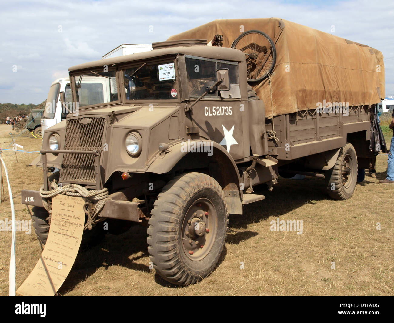 War and Peace Show....Chevrolet CMP Stock Photo - Alamy