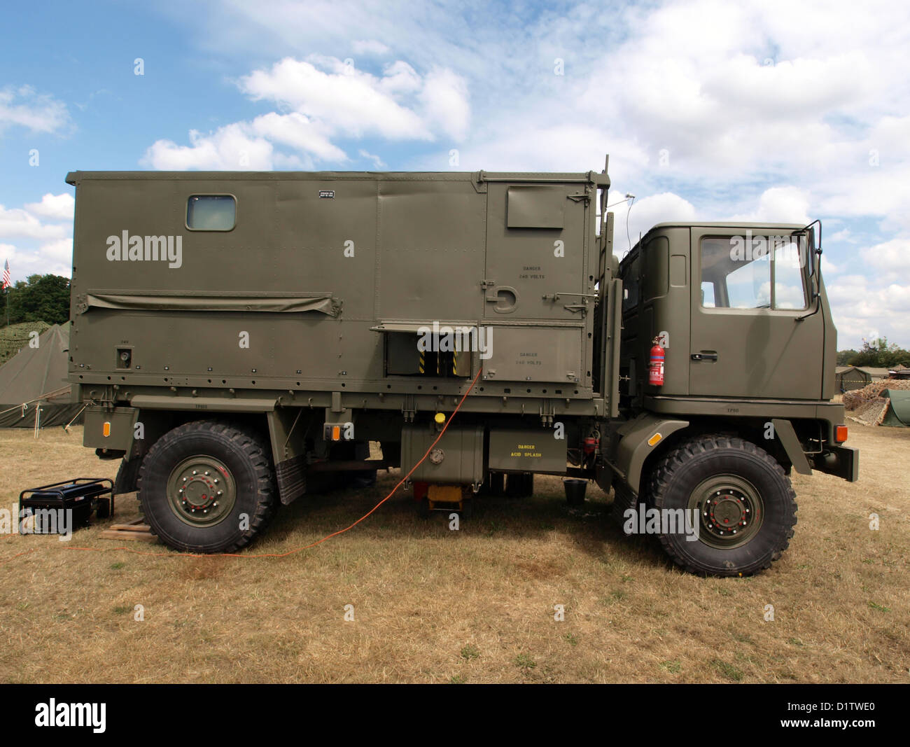 The Bedford TM 4x4 is a military truck used for transporting supplies ...
