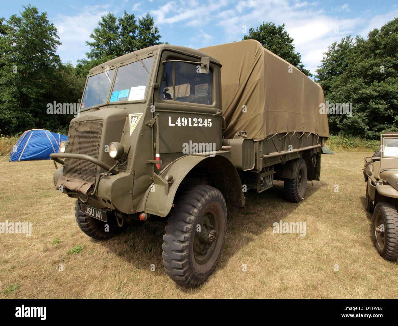 The Bedford QL truck, featured at the War and Peace Show, is a 3-ton ...
