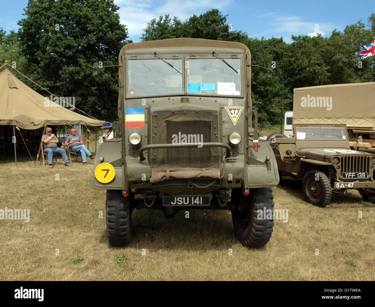 Bedford army truck transport hi-res stock photography and images - Alamy