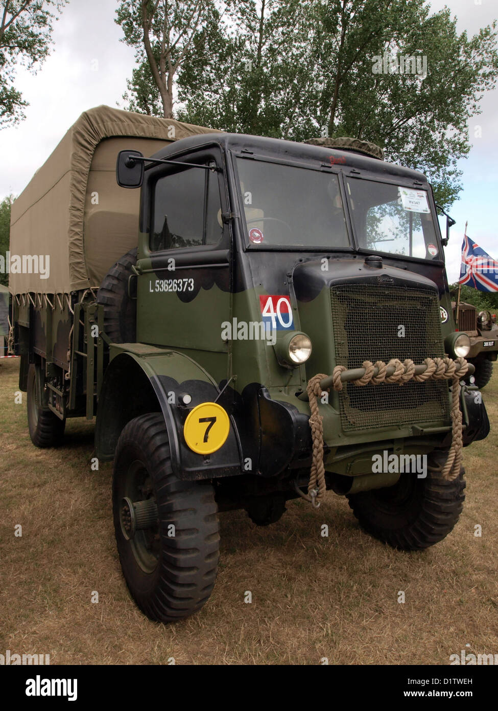 The Bedford QL truck, showcased at the War and Peace Show, is a British ...