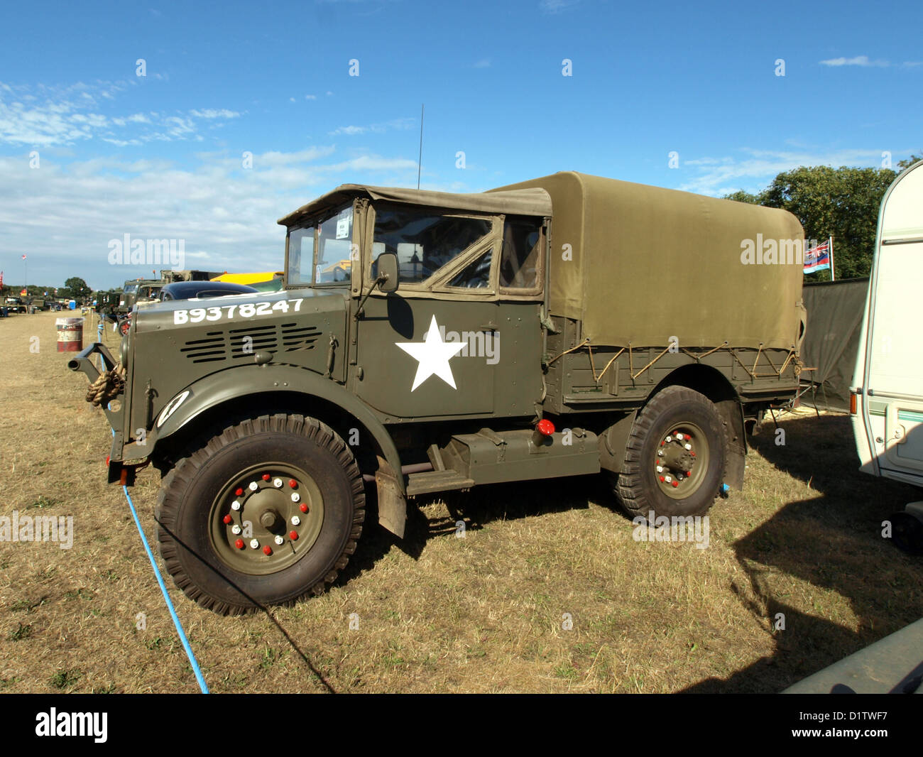 War and Peace Show....Bedford MW Stock Photo - Alamy