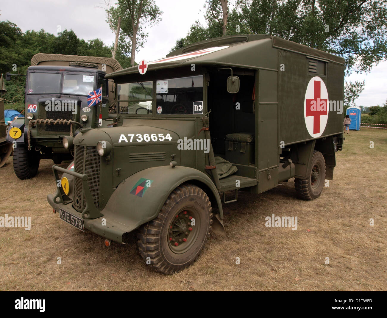 War and Peace Show....Austin K2/Y 4x2 military Heavy Ambulance Stock ...