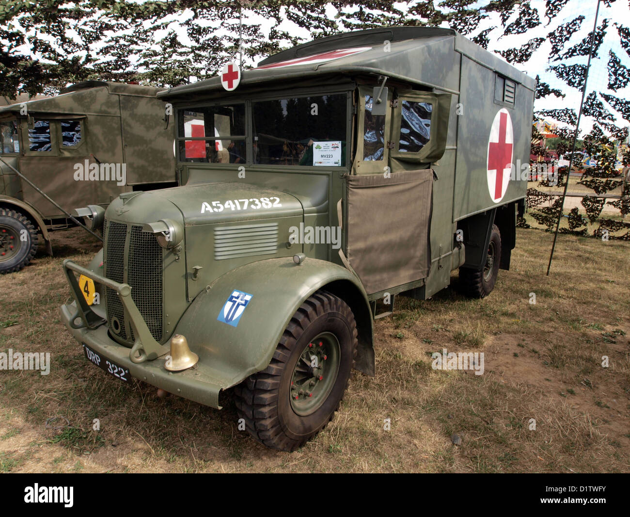 The Austin K2/Y 4x2 military heavy ambulance was showcased at the War ...