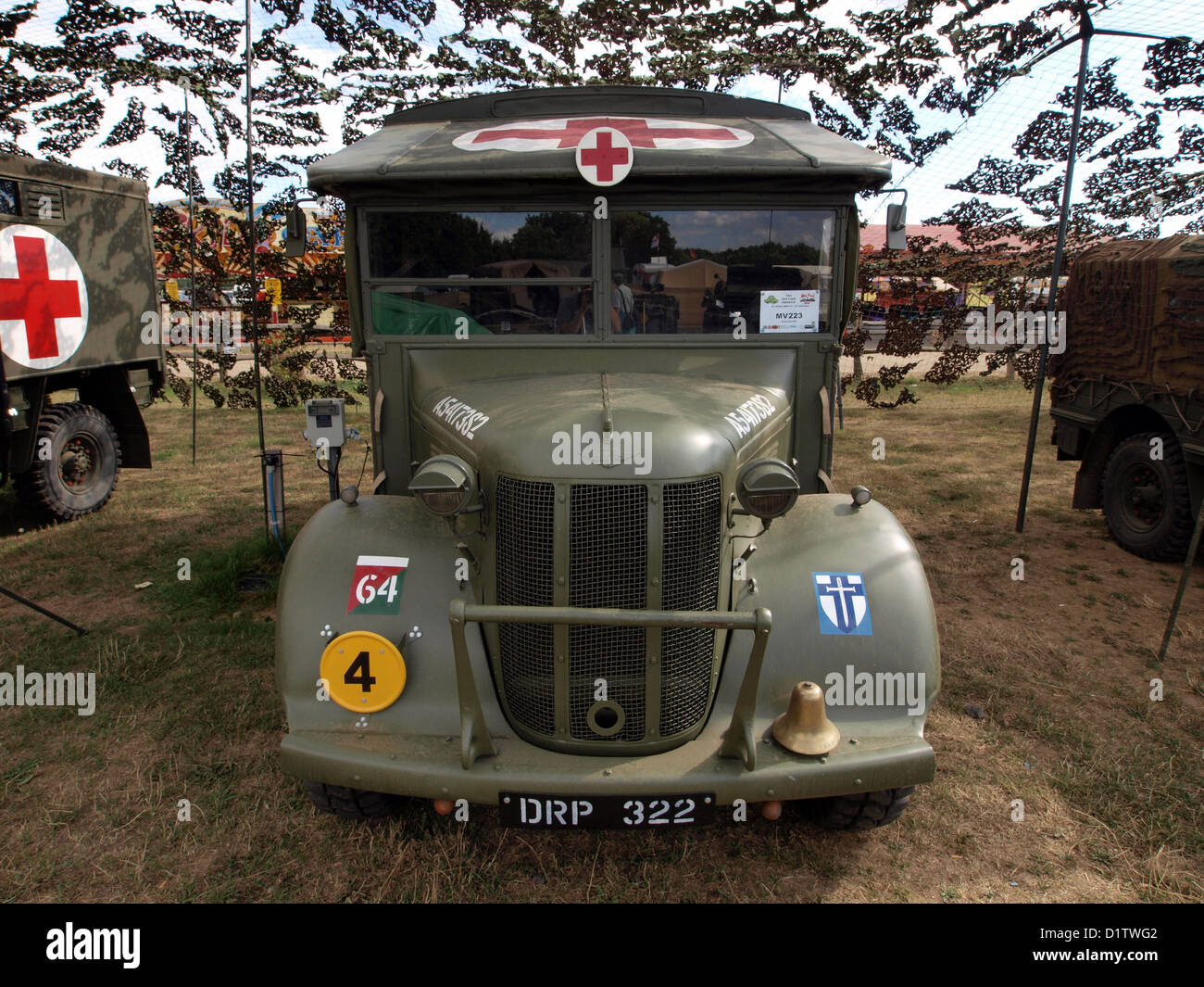 The Austin K2/Y 4x2 military heavy ambulance, displayed at the War and ...