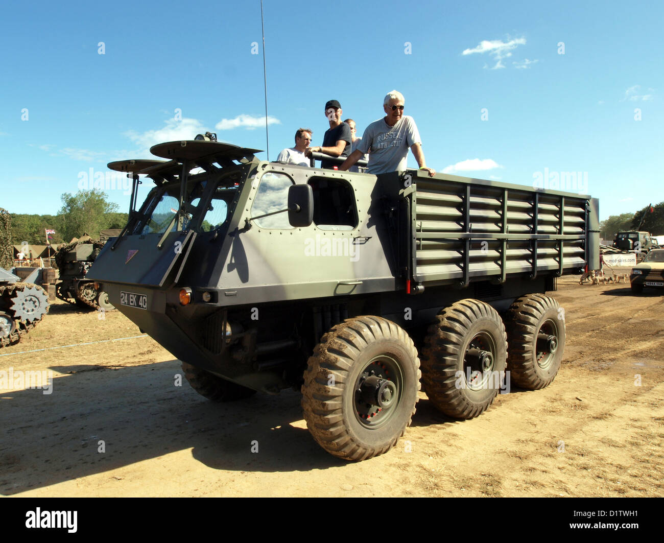 The Alvis Stalwart is a British military all-terrain vehicle, designed ...