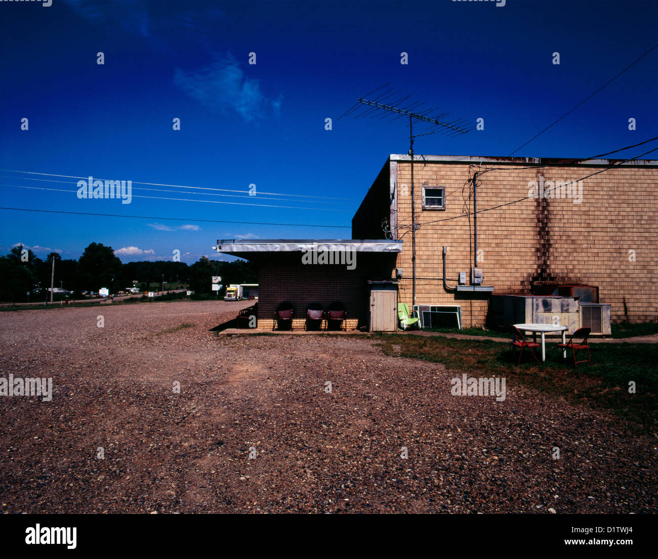 Buildings on Route 66, USA Stock Photo - Alamy