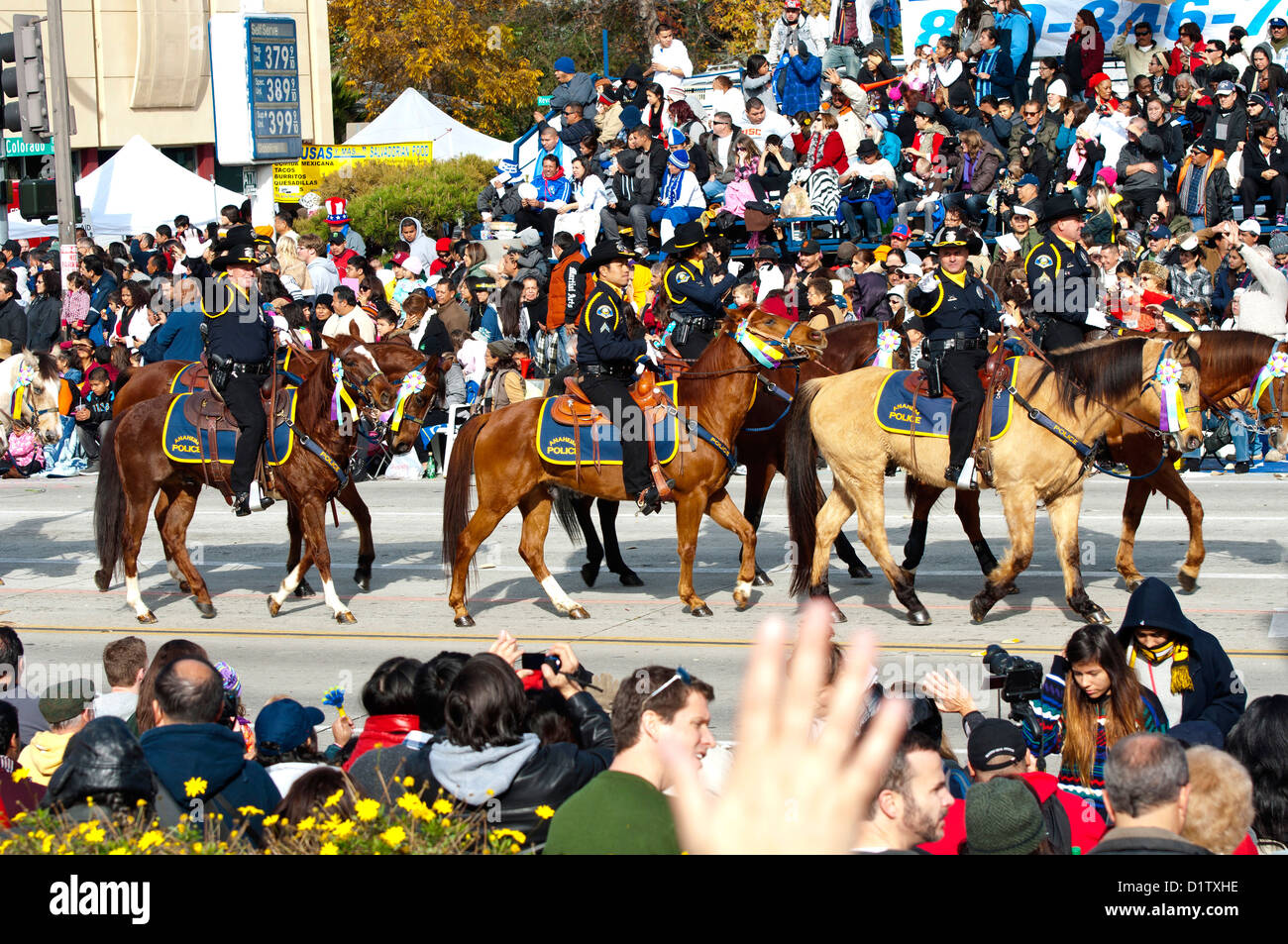 Police parade in horse hi-res stock photography and images - Alamy