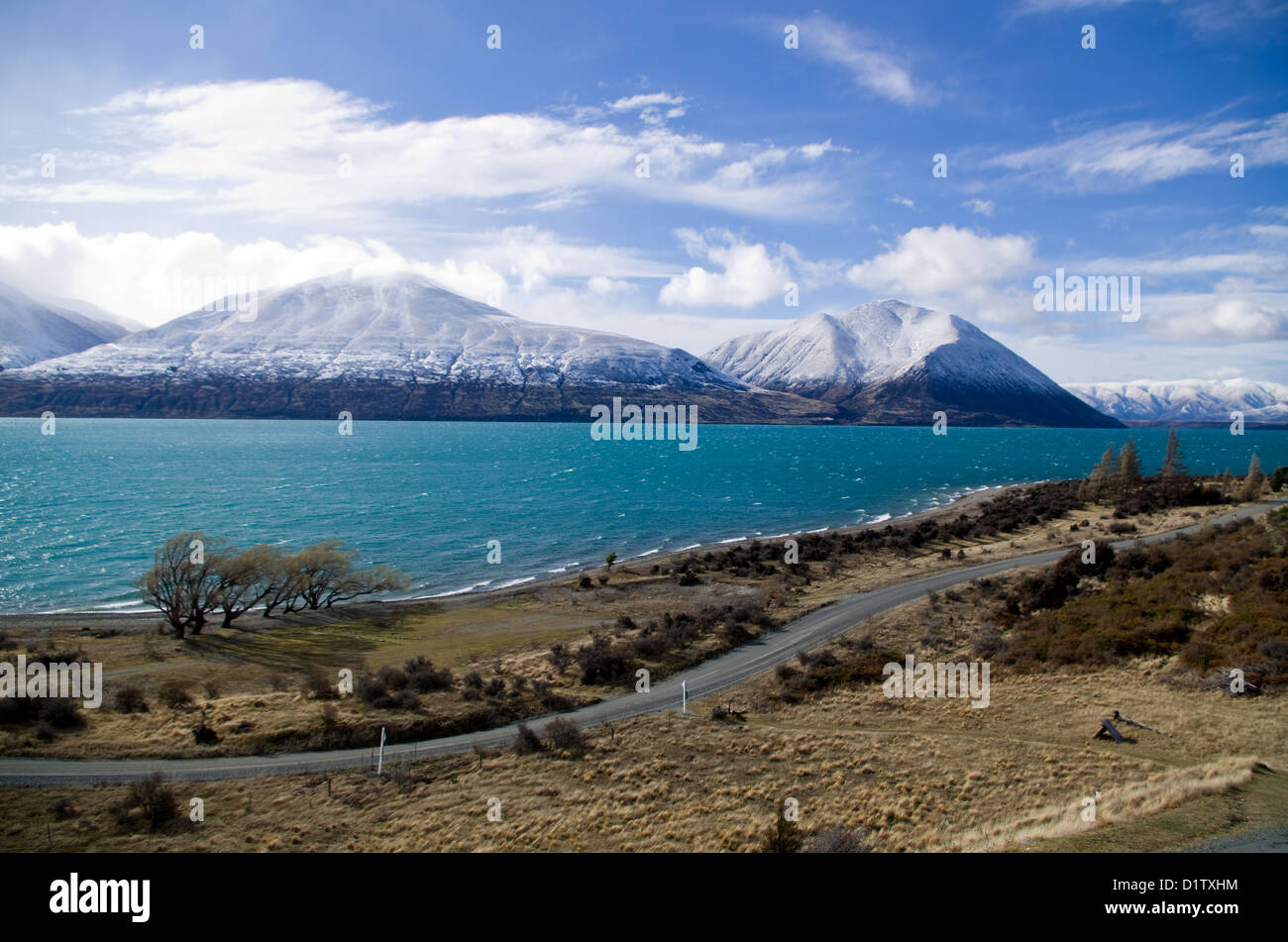 Ohau new zealand snow hi-res stock photography and images - Alamy