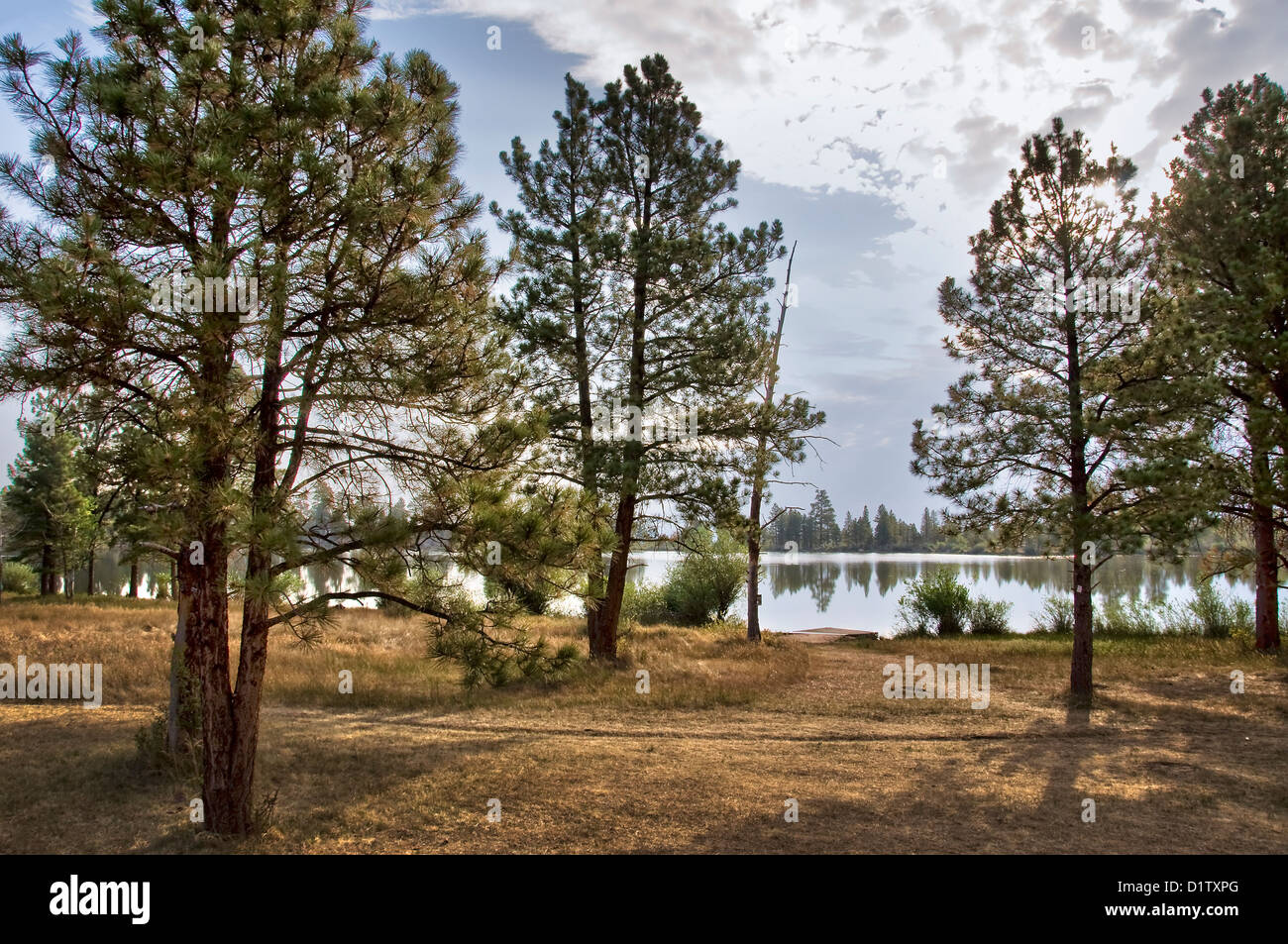 Red canyon lodge private lake - Flaming Gorge recreational area, Utah ...