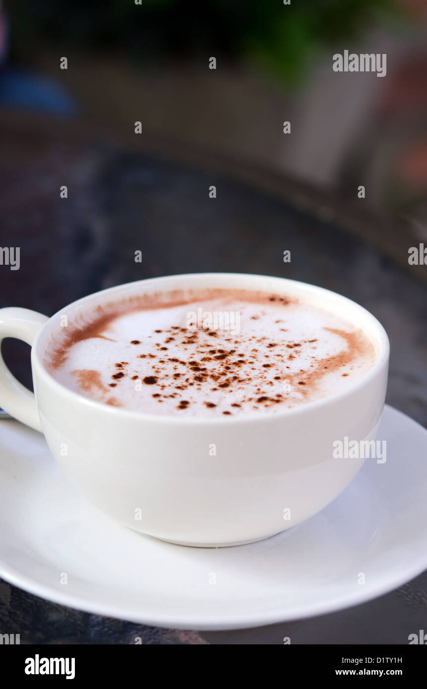 Cappuccino hot coffee in hi-res stock photography and images - Alamy