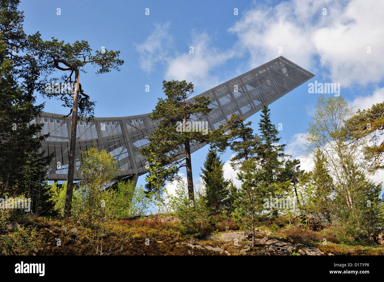 Norway oslo holmenkollen ski jump hi-res stock photography and images ...