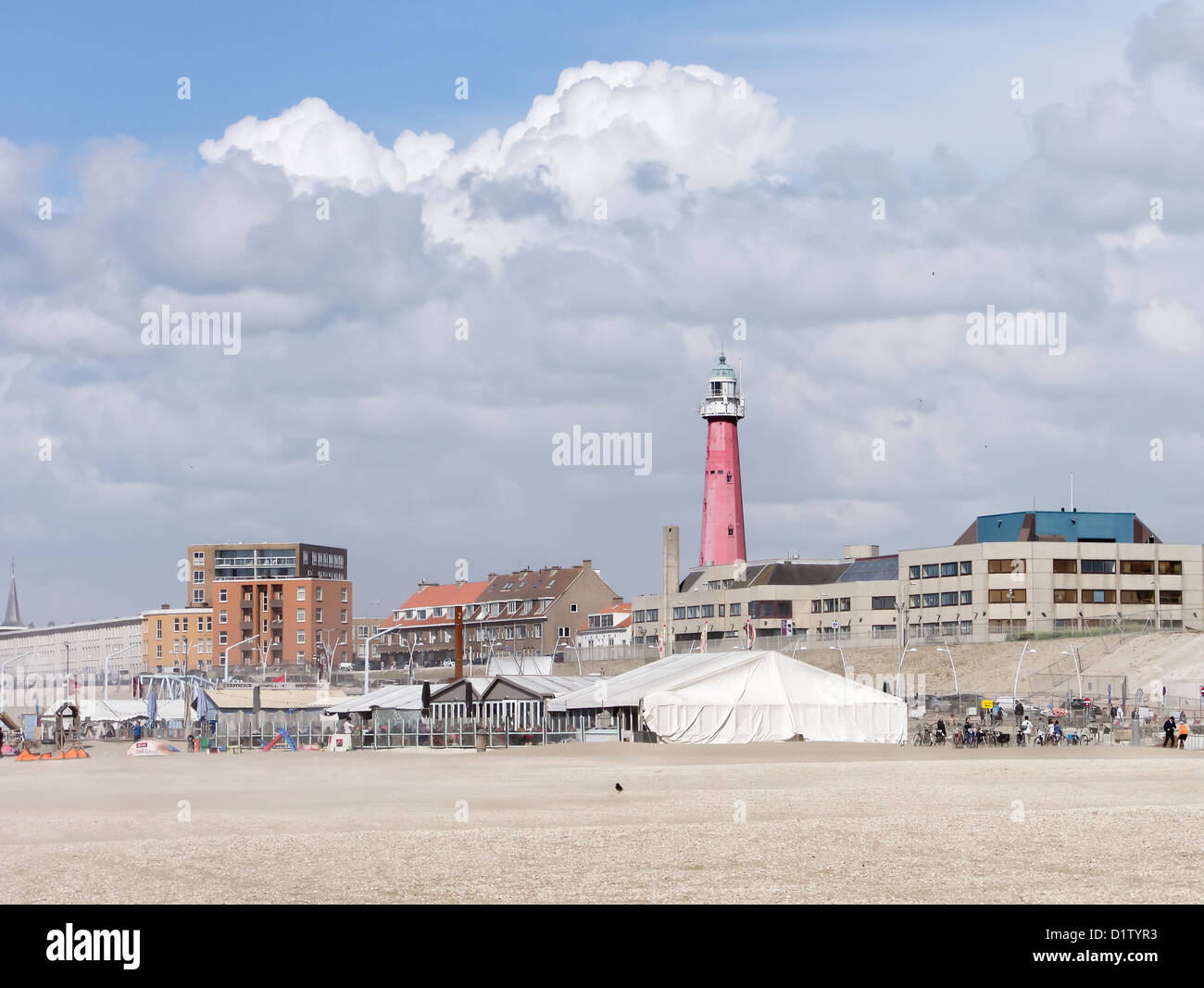 Scheveningen Light House in The Hague, Netherlands Stock Photo - Alamy