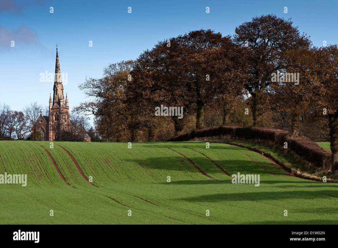 Church of St John's, Keele, Staffordshire Stock Photo - Alamy