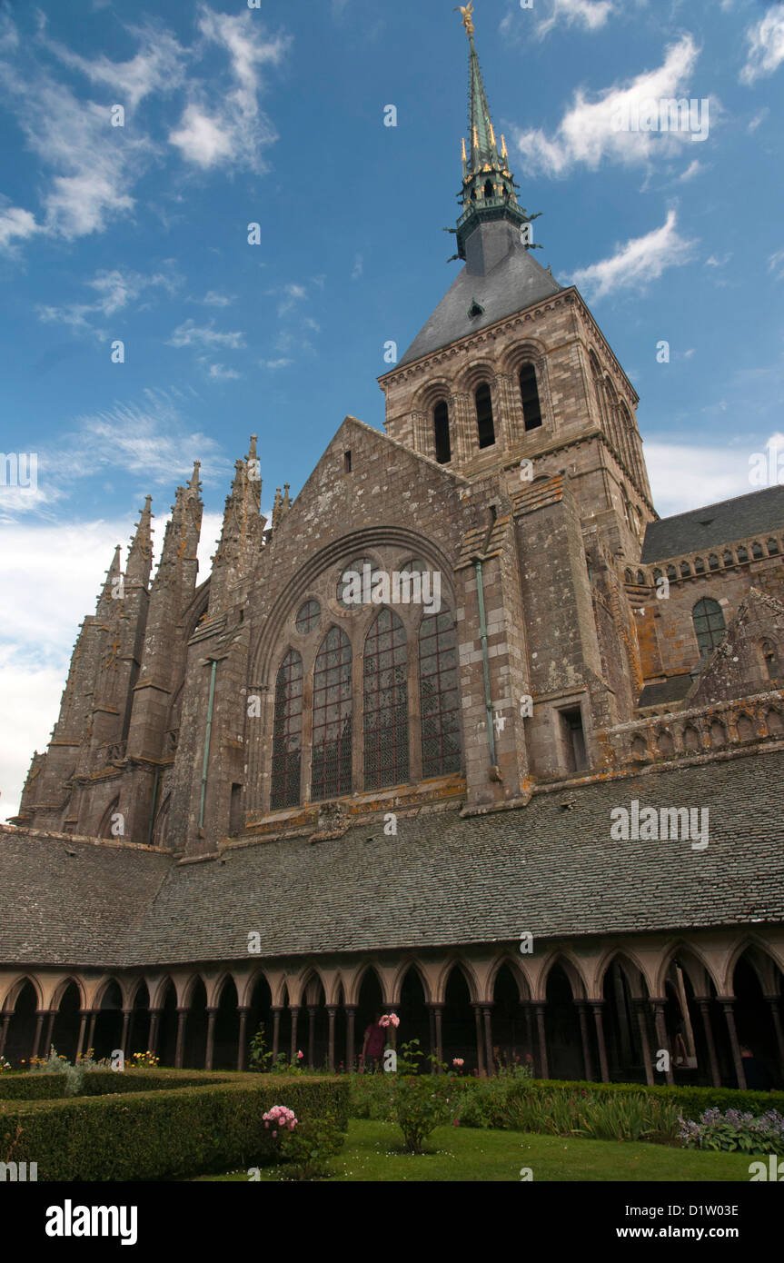 The Benedictin Abbey of Mont-Saint-Michel is an international place of ...
